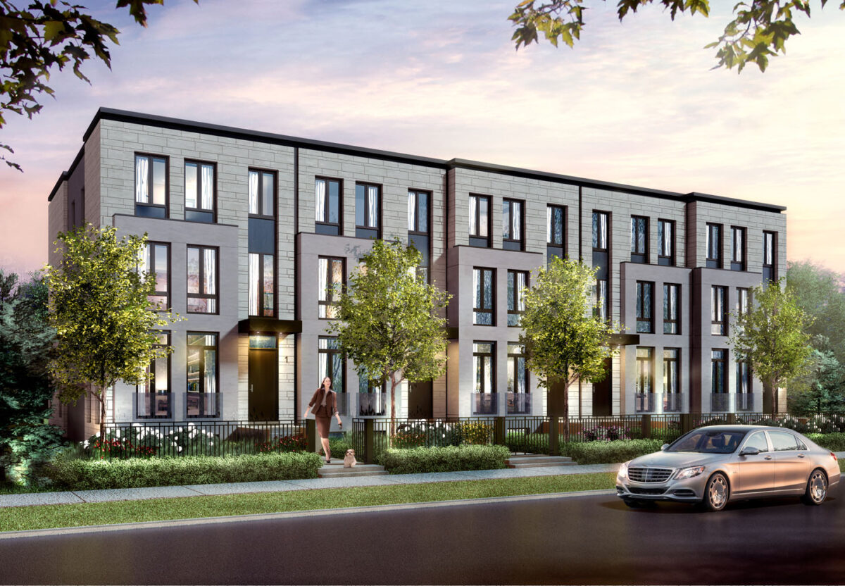 Exterior Townhouse Renderings - Aareas Interactive