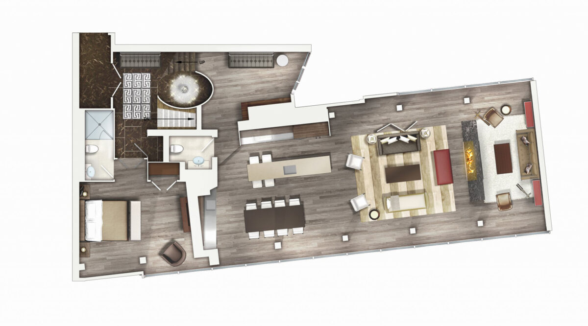 Floor Plan Renderings - Aareas Interactive