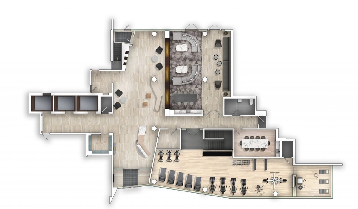 Floor Plan Renderings - Aareas Interactive