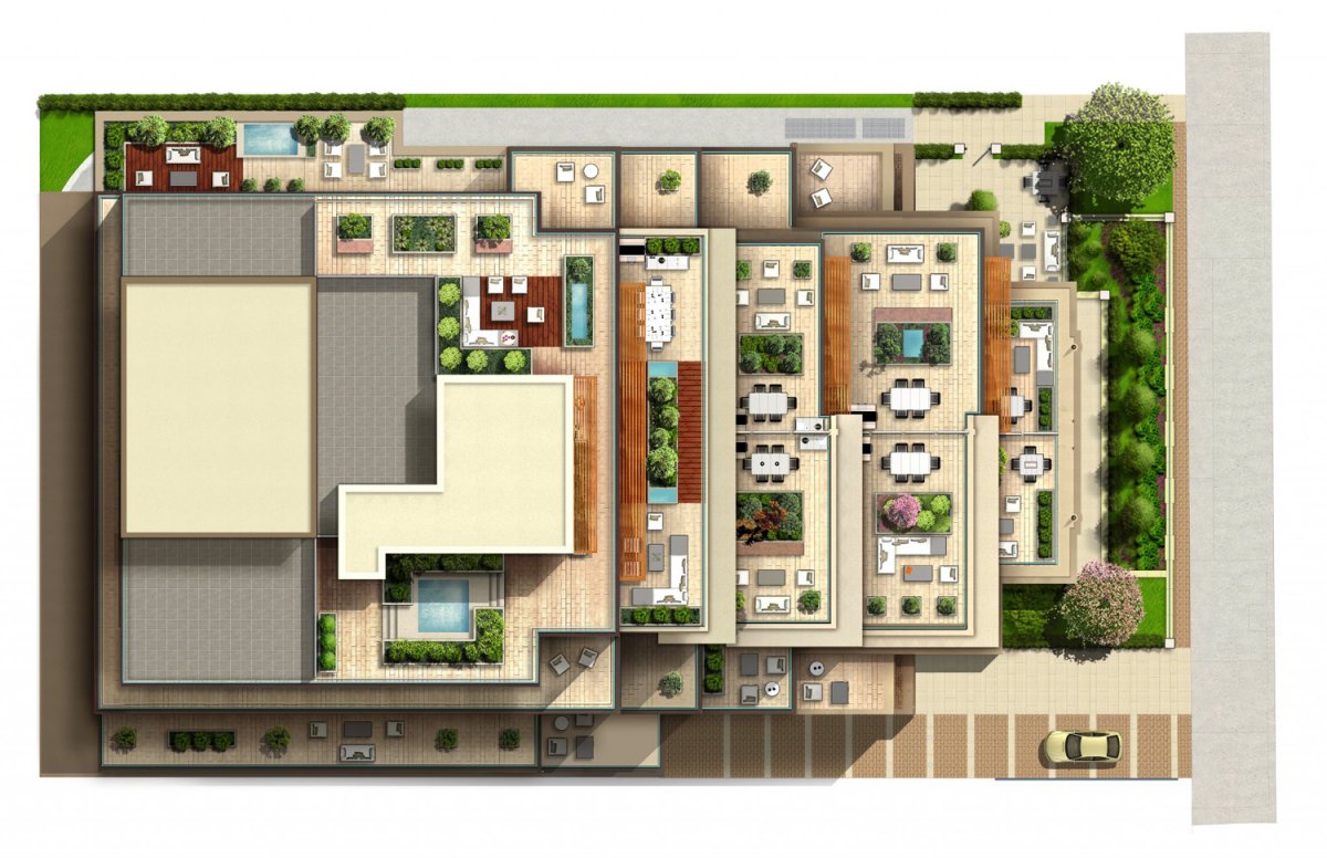 Site Plan Renderings - Aareas Interactive