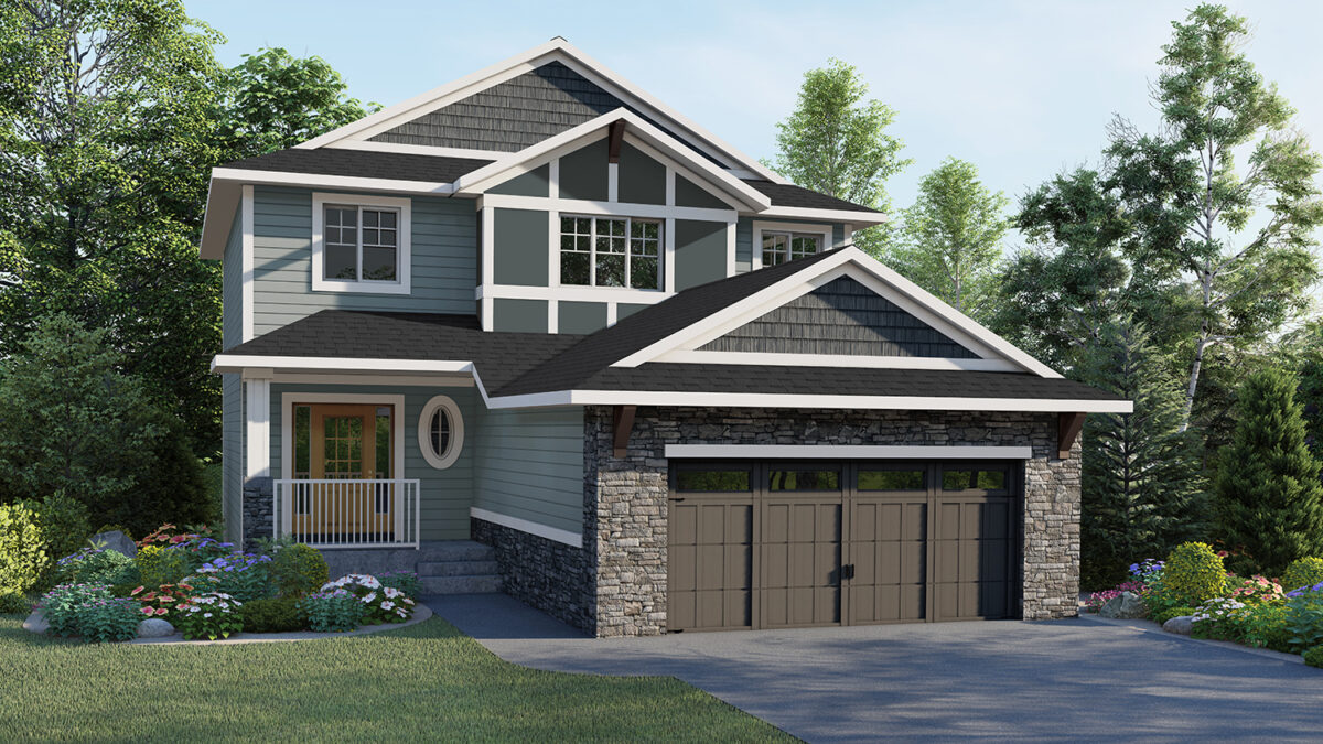 Exterior Single-Family Home Renderings - Aareas Interactive