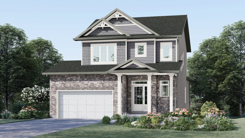 Exterior Single-Family Home Renderings - Aareas Interactive