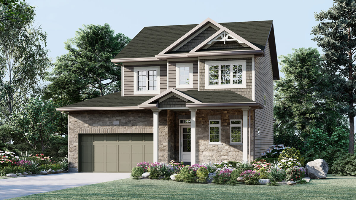 Exterior Single-Family Home Renderings - Aareas Interactive
