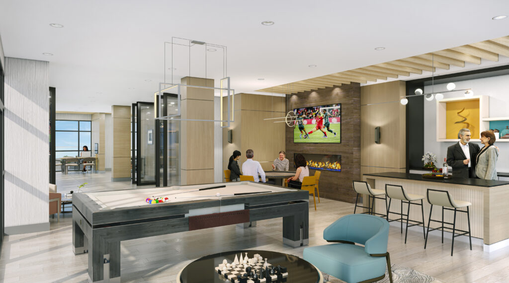 Amenity Renderings - Aareas Interactive